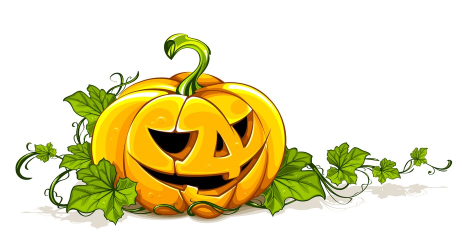 Halloween pumpkin pop art Royalty Free Vector Image