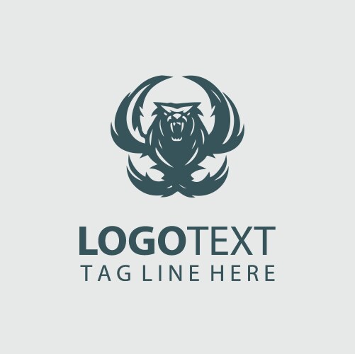 Claw logo Royalty Free Vector Image - VectorStock