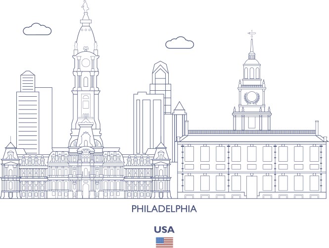 Philadelphia Skyline Vector Images (over 360)