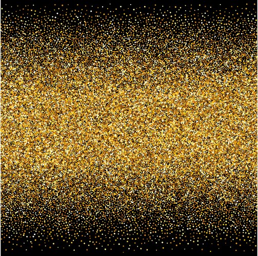 Gold Glitter Gradient Background Royalty Free Vector Image
