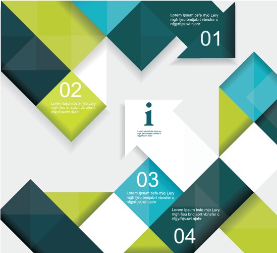 Document template design with silhouette Vector Image