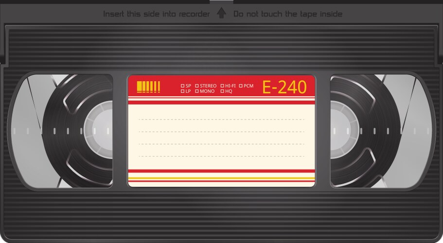 Vhs Tape Vector Images (over 2,500)