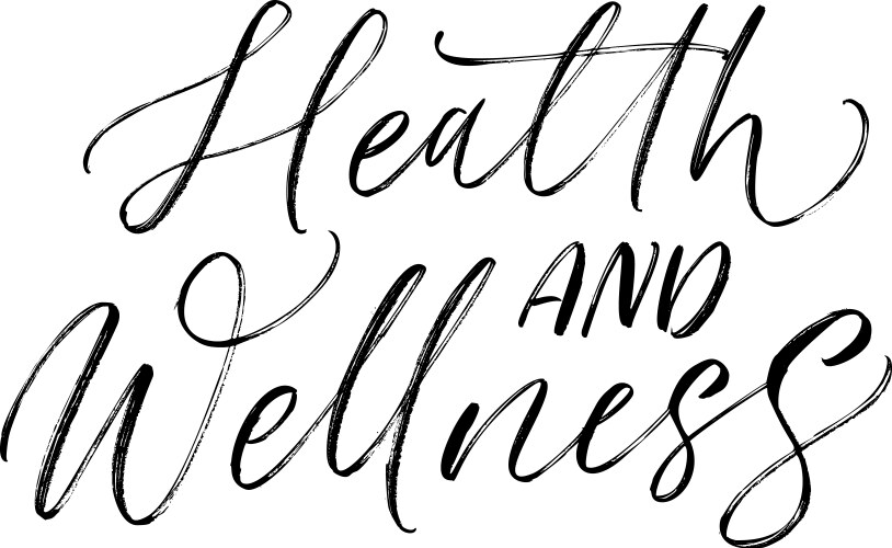 Lettering background modern calligraphy Royalty Free Vector