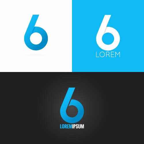 Number 6 Logo Vector Images (over 5,600)