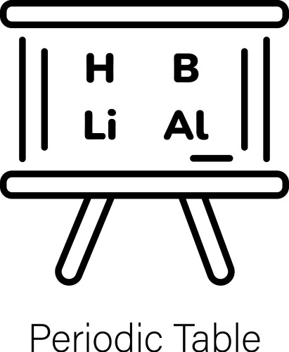 Periodic Table Black and White Vector Images (over 6,200)