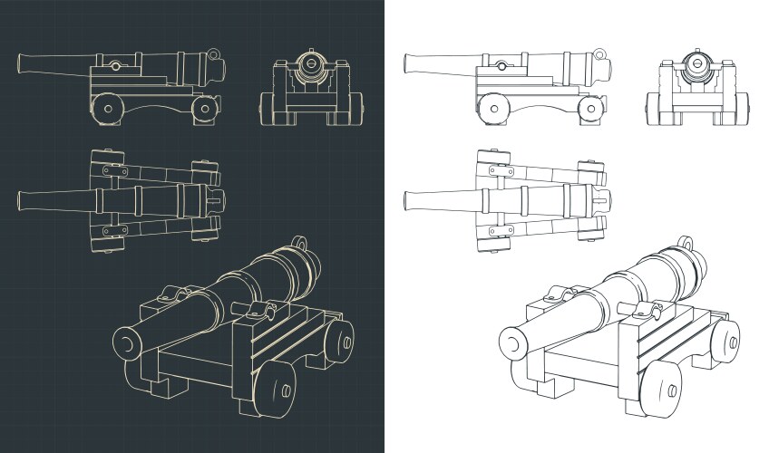 Artillery Cannon Vector Images (over 7,700)