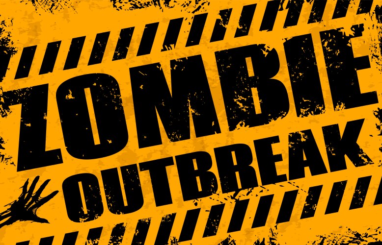 Zombie Outbreak Vector Images (over 1,100)