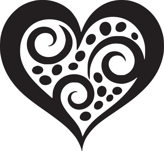 White Heart Outline Vector Images (over 140,000)