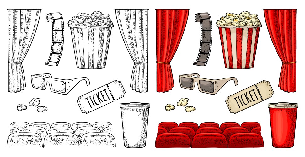 Cinema Drawing Vector Images (over 8,900)