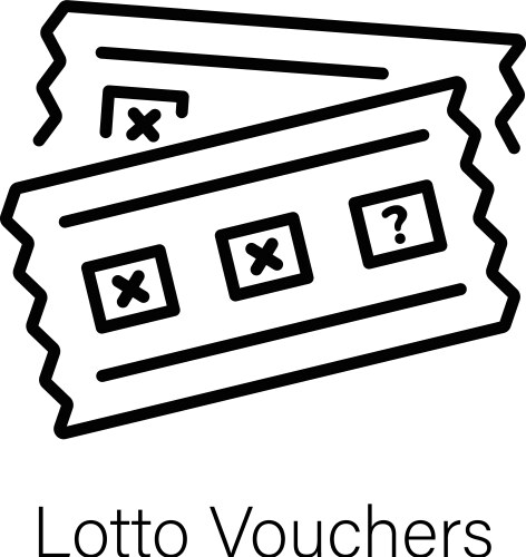 Lottery voucher Royalty Free Vector Image - VectorStock