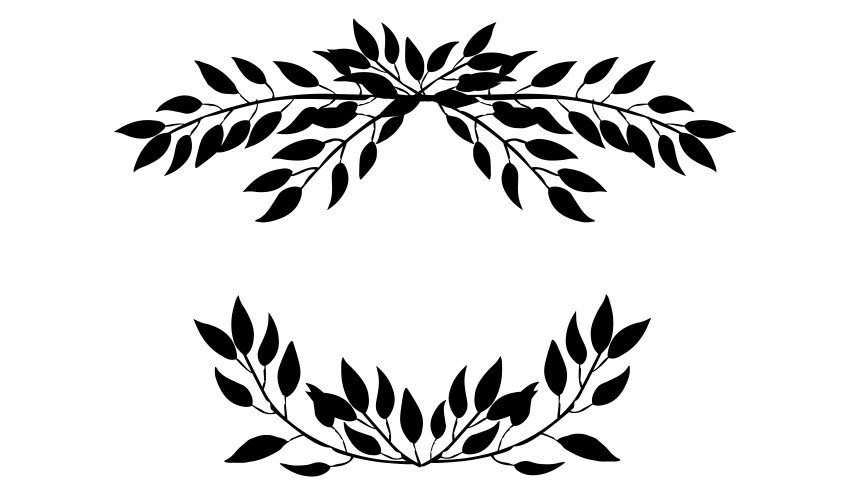 Floral bottom border Vector Images & Graphics for Commercial Use ...
