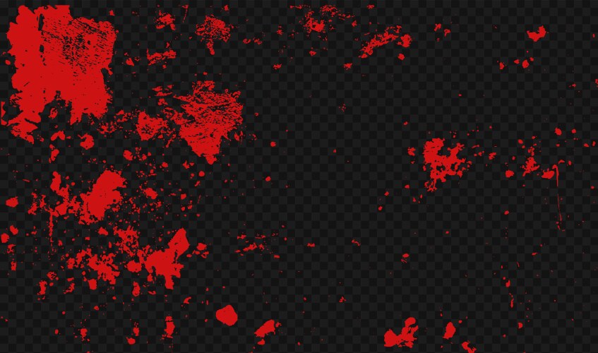 Blood Splatter & Red Ink – Royalty-Free Vector | VectorStock