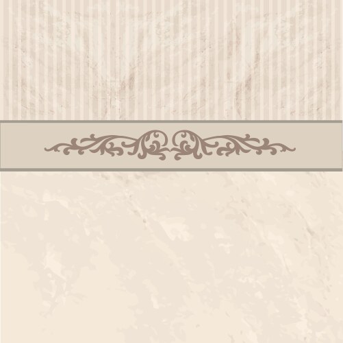 Old cardboard texture with music notes border Vector Image