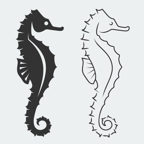 Seahorse Vector Images (over 11,000)