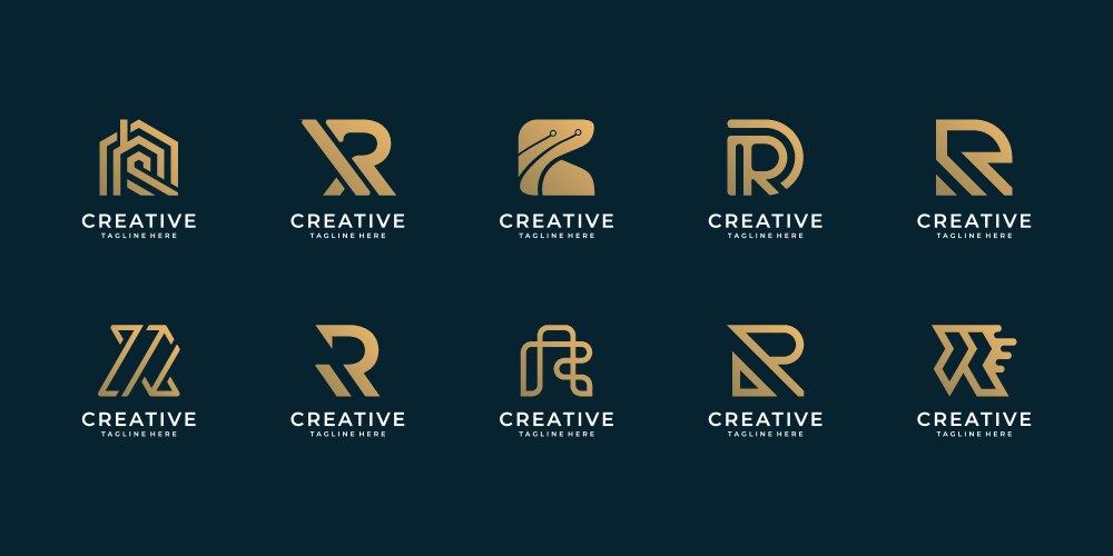 Initial Letter R Logo Vector Images (over 46,000)