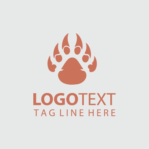 Claw logo Royalty Free Vector Image - VectorStock