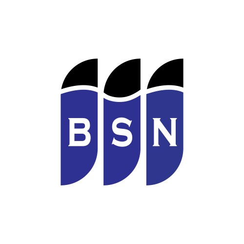 Aed letter logo design on white background Vector Image