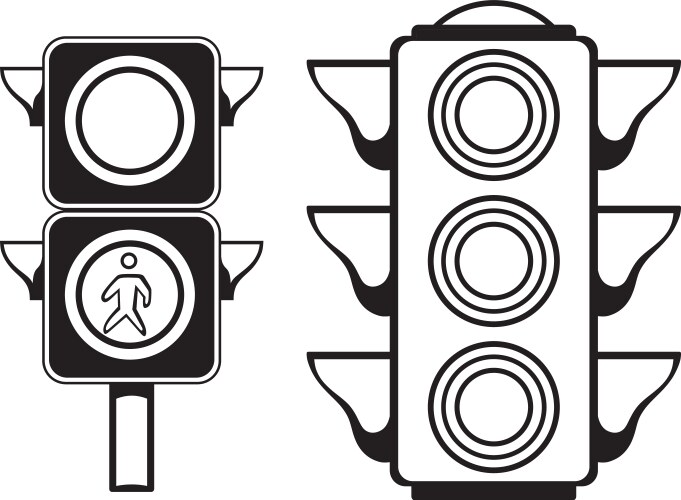 Traffic Light Outline Vector Images (over 15,000)