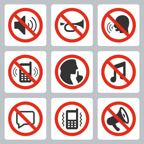 Keep Silence Symbol Vector Images (over 590)