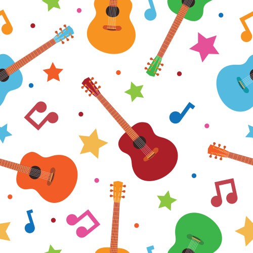 Seamless music Royalty Free Vector Image - VectorStock