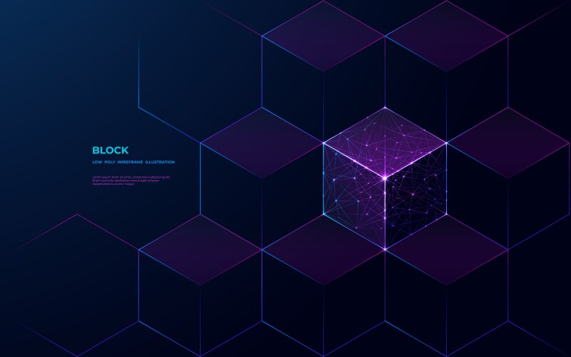 Cyber hacker attack concept abstract digital Vector Image