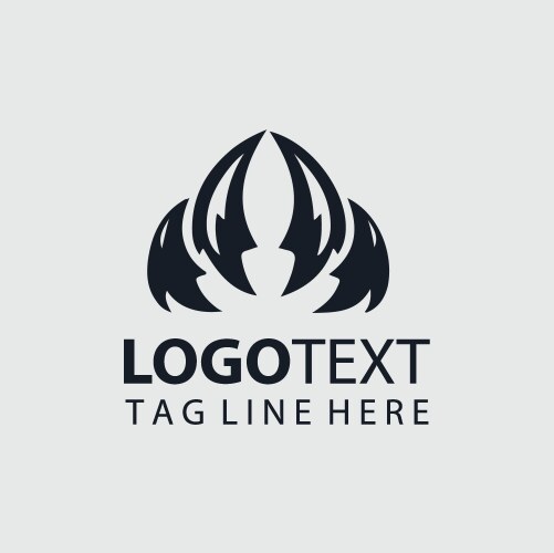 Claw logo Royalty Free Vector Image - VectorStock