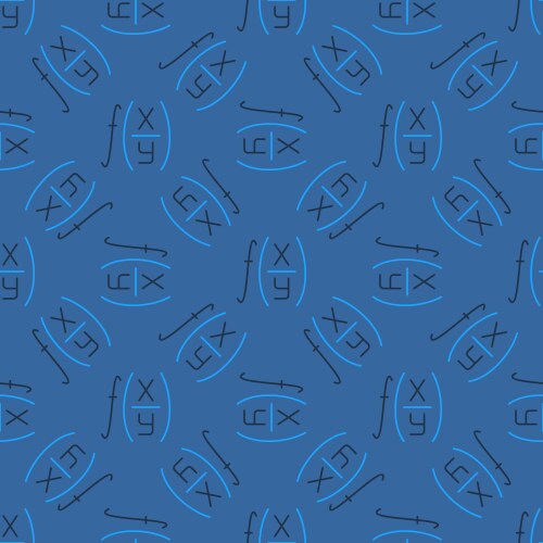 Mathematics graph math concept modern seamless Vector Image