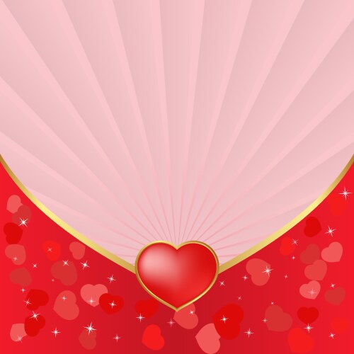 Red valentines background Royalty Free Vector Image