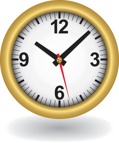 Gold Clock Vector Images (over 14,000)