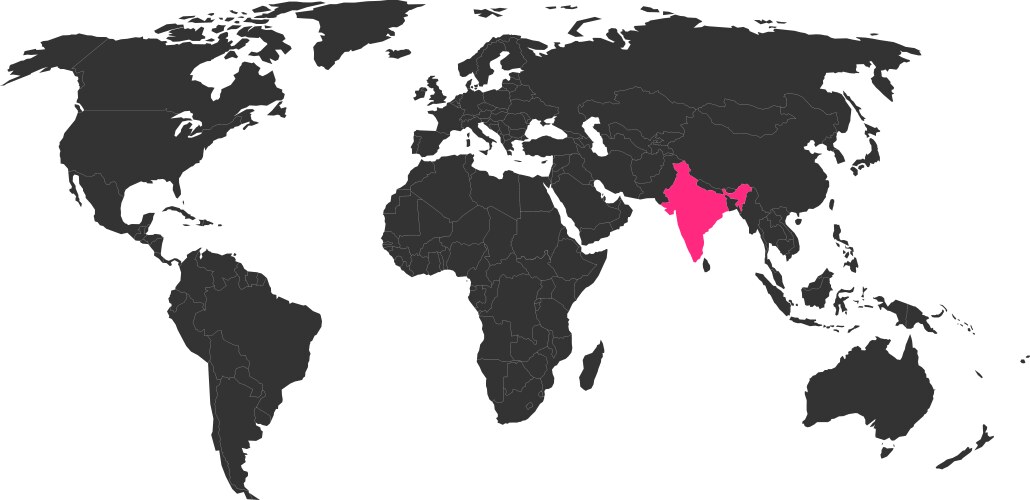 India Black and White Map Vector Images (over 5,300)