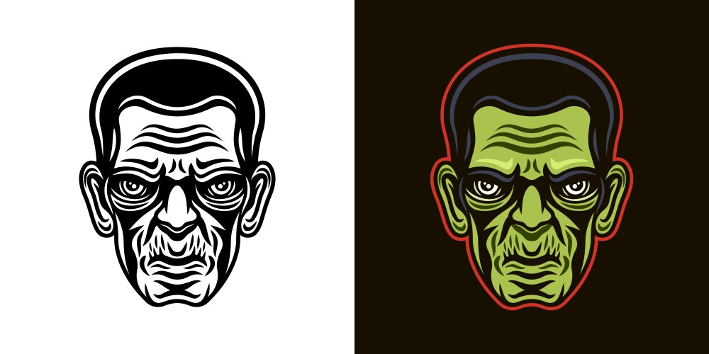 Frankenstein Head Vector Images (over 1,200)