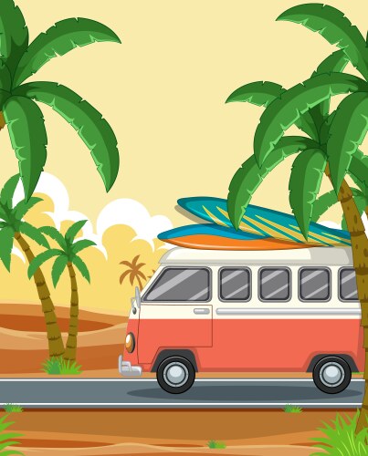 Cartoon Road Trip Vector Images (over 14,000)