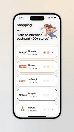 Shopee App Shopping Interface – Royalty-Free Vector | VectorStock