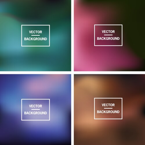 Blurred colored abstract background Royalty Free Vector