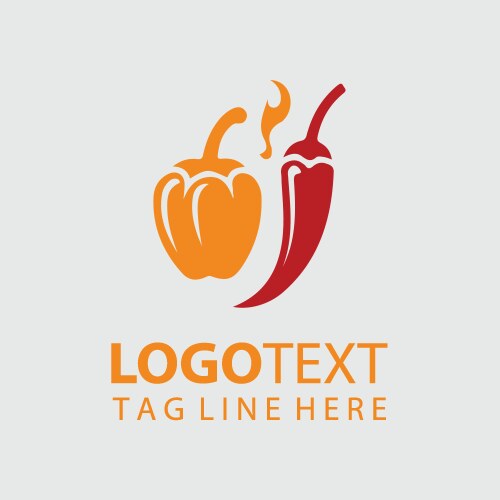 Chilli logo Royalty Free Vector Image - VectorStock