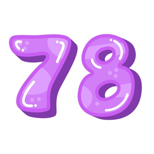 Number Kids Glossy Vector Images (over 730)
