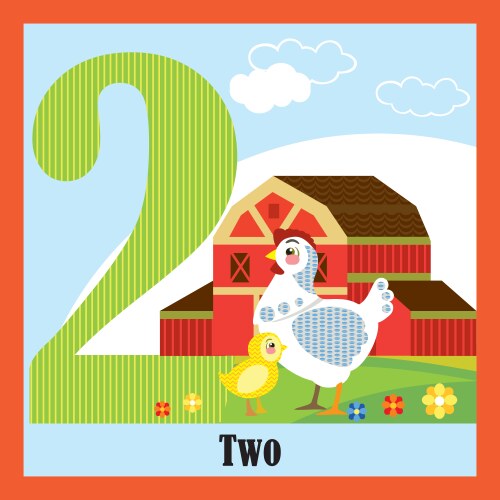 Farm animals set Royalty Free Vector Image - VectorStock