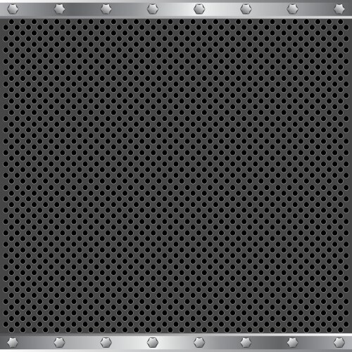 Metallic mesh Royalty Free Vector Image - VectorStock