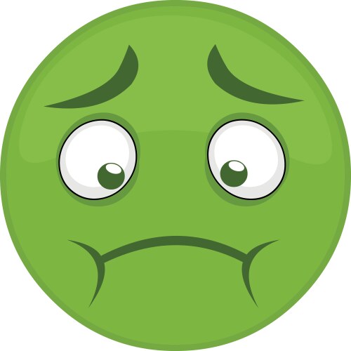 Beaten emoticon Royalty Free Vector Image - VectorStock