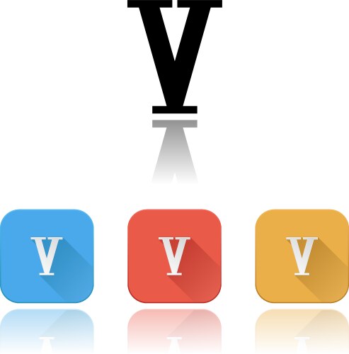 Roman numerals Royalty Free Vector Image - VectorStock