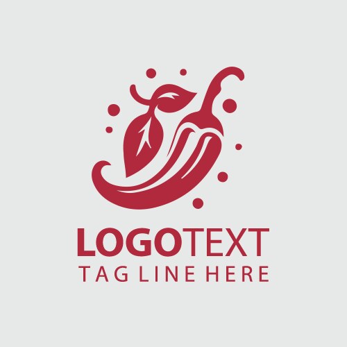 Chilli logo Royalty Free Vector Image - VectorStock