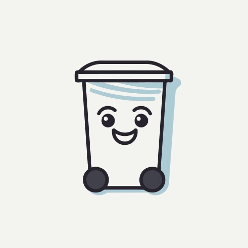 Face Trashcan Bin Vector Images (56)