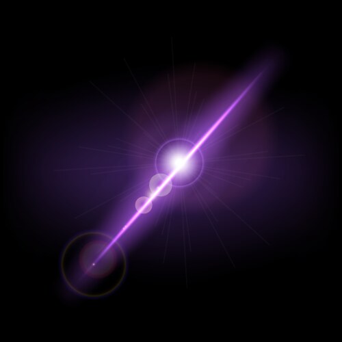 Purple Lens Flare