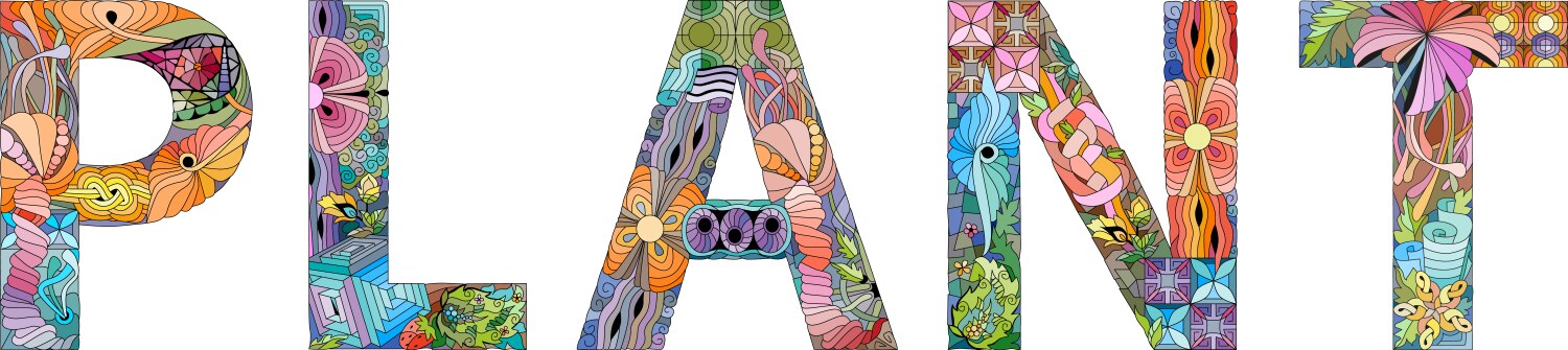 Plant text for literature lesson school class Vector Image