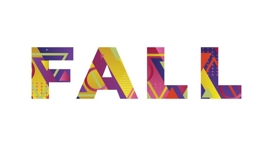 Fall Word Vector Images (over 7,300)