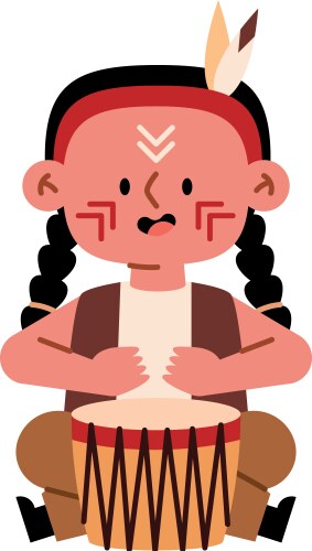 Native American Drum Vector Images (over 520)