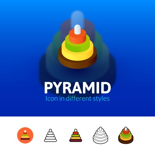 Pyramid Royalty Free Vector Image - VectorStock