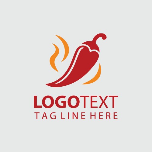 Chilli logo Royalty Free Vector Image - VectorStock