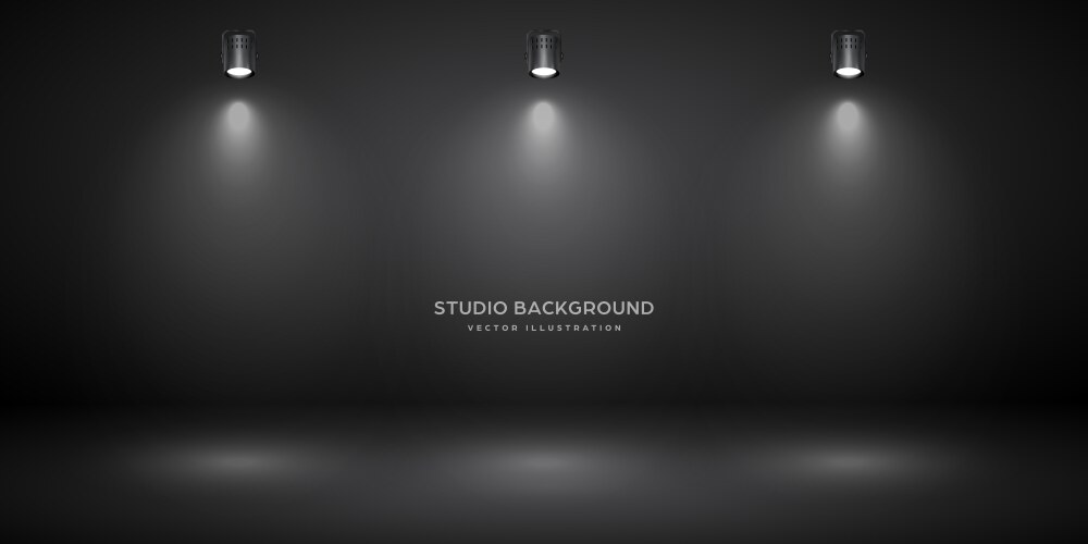 Empty red studio abstract backgrounds Royalty Free Vector