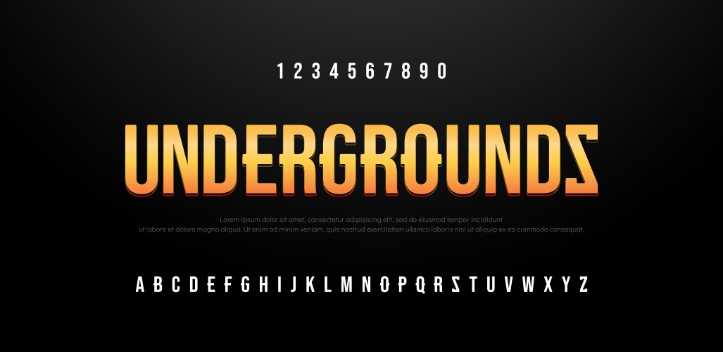 Tall Fonts Bold Vector Images (over 870)